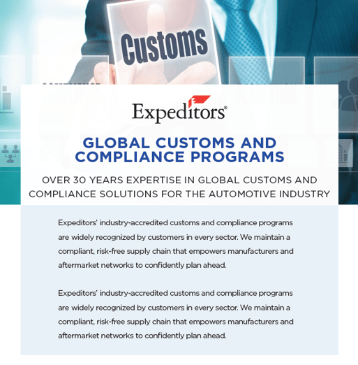 Free resource: Global Customs and Compliance Programs for the ...