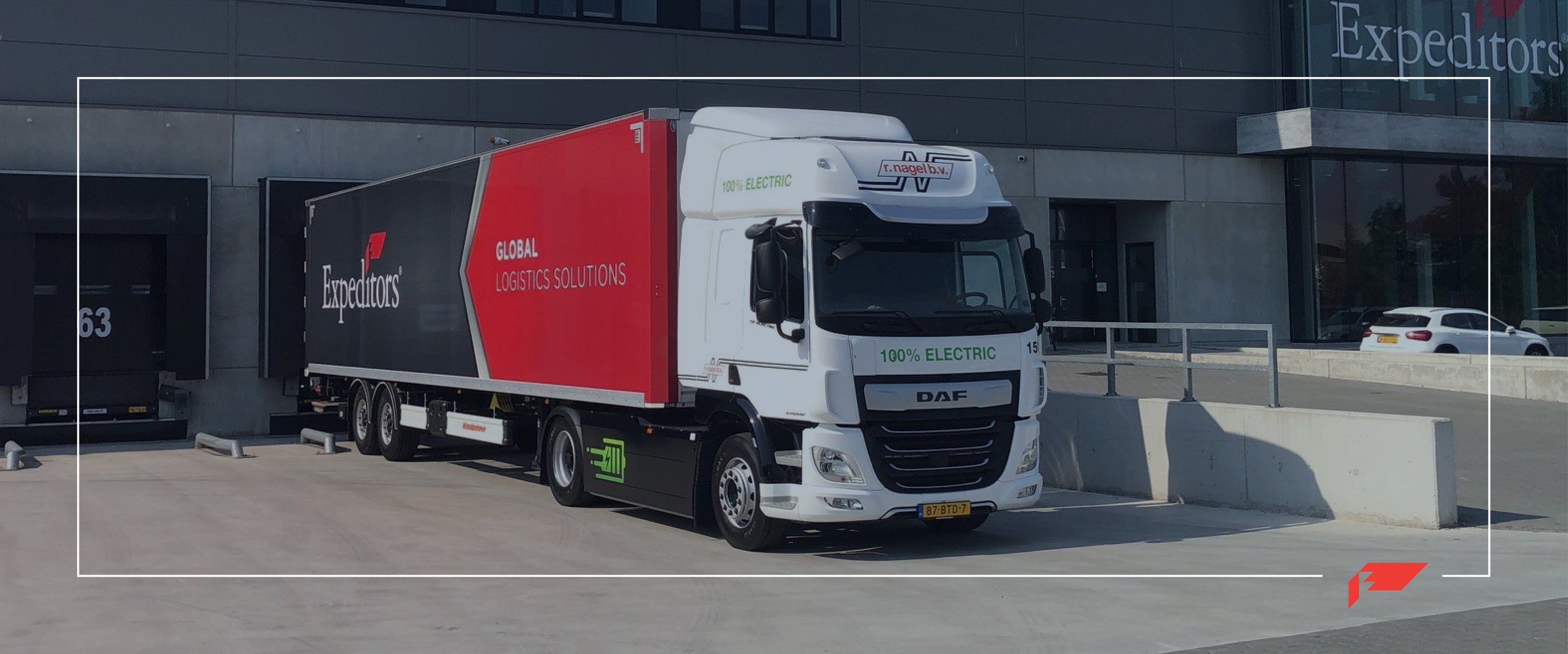 Expeditors' First 100% Electric Truck