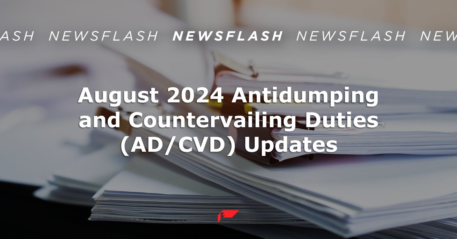 August 2024 Antidumping and Countervailing Duties (AD/CVD) Updates