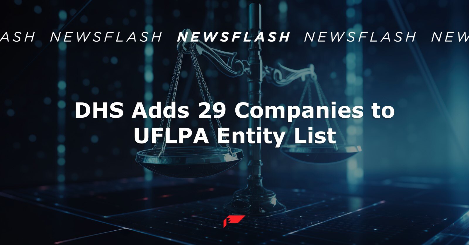 DHS Adds 29 Companies to UFLPA Entity List